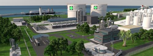 LNG-Terminal Stade beginnt mit Testbetrieb | E&M